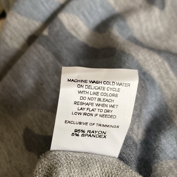 antistar | Dresses | Antistar Dress Camo Grey Size Xs Nwt | Poshmark